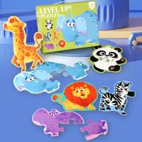 China YF-6.5 Six-in-One Cartoon Animal Traffic Puzzle Educational Toy Set 63×51×45cm Gift Box for sale