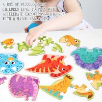 China YF-6.5 Six-in-One Cartoon Animal Traffic Puzzle Educational Toy Set 63×51×45cm Gift Box for sale