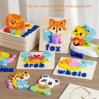 China KA-3.8 3D Animal Traffic Jigsaw Puzzle Wooden Educational Toy 39×35×34.5cm Carton 120 PCS for sale