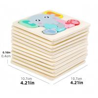 China SL-016 Wooden 3D Puzzle Toy Set - 500 PCS Carton, 60x25x38cm Educational Children's Learning Game for sale