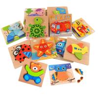 China Custom Kids Wooden 3D Puzzle Toys - 200 PCS Carton, 62.5x32.5x30.5cm Packaging Size for sale