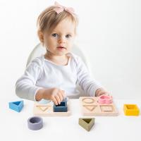China HJ-8.5 Wooden Shape Cognition Puzzle Educational Toy for Preschoolers - 41.5×34×41cm Packing Size, 90 PCS per Carton for sale