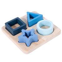 China HJ-8.5 Wooden Shape Cognition Puzzle Educational Toy for Preschoolers - 41.5×34×41cm Packing Size, 90 PCS per Carton for sale