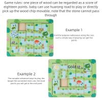 China Custom 3D Wooden Puzzle Board Game - Tadpole Looking for Mother Educational Toy with 48.5×31.5×39.5cm Packaging for sale