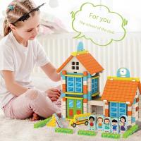 China MZL-34.5 Mortise and Tenon Building Blocks Educational Toy - 53×44×45 cm Carton, 36 Pieces per Pack for sale