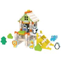 China MZL-34.5 Mortise and Tenon Building Blocks Educational Toy - 53×44×45 cm Carton, 36 Pieces per Pack for sale
