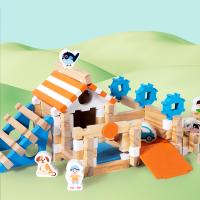 China MMM-16.5 Monolithic Tenon Building Blocks 57.5×41.5×41.5cm Educational Engineering Training Toy for sale