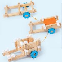 China MMM-16.5 Monolithic Tenon Building Blocks 57.5×41.5×41.5cm Educational Engineering Training Toy for sale