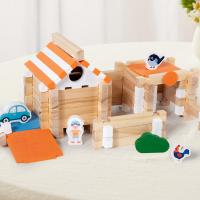 China MMM-16.5 Monolithic Tenon Building Blocks 57.5×41.5×41.5cm Educational Engineering Training Toy for sale