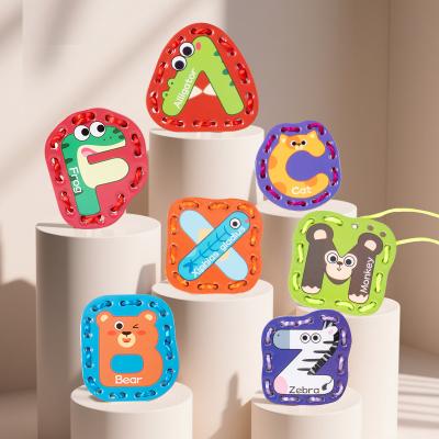 China MZM-12 Double Sided Sewing Cards with Animal Letters - 80 PCS per Carton, 22.5KG Packing Weight for sale