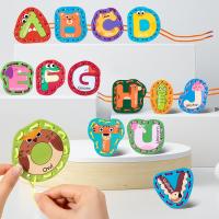 China MZM-12 Double Sided Sewing Cards with Animal Letters - 80 PCS per Carton, 22.5KG Packing Weight for sale