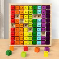 China Montessori 3D Jigsaw Puzzle Number Board with 99 Multiplication Table - CXL-8.5 Math Learning Toy for Kids for sale