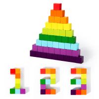 China Montessori 3D Jigsaw Puzzle Number Board with 99 Multiplication Table - CXL-8.5 Math Learning Toy for Kids for sale