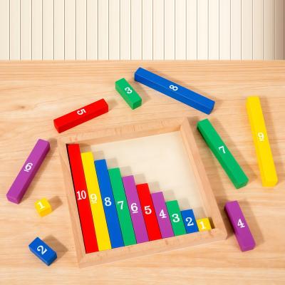 China Montessori Wooden Math Counting Sticks CXL-8 Educational Toys for Preschool Learning with 500pcs Ideal Production Quantity for sale
