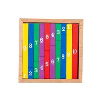 China Montessori Wooden Math Counting Sticks CXL-8 Educational Toys for Preschool Learning with 500pcs Ideal Production Quantity for sale