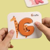 China BM-25 Wooden Alphabet Number Cognitive Education Matching Card 57×57×39 cm 32 kg Carton Educational Toy for sale