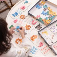 China BM-25 Wooden Alphabet Number Cognitive Education Matching Card 57×57×39 cm 32 kg Carton Educational Toy for sale