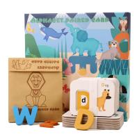 China BM-25 Wooden Alphabet Number Cognitive Education Matching Card 57×57×39 cm 32 kg Carton Educational Toy for sale