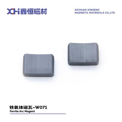 China Small Generator High Temperature Resistant Permanent Magnet Ferrite with Anisotropic Sintered Material for sale