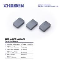 China ISO9001 Certification Ferrite Permanent Magnet For Ceiling Fan Motor W1071 for sale