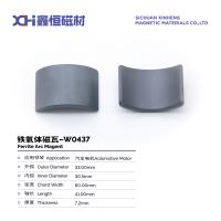 China High-Performance Sintered Ferrite Motor Magnets For Automobile Blower Motor W0437 for sale