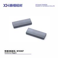 China High Temperature Resistance Inverter Motor Segment Ferrite Arc Magnet W3087 for sale