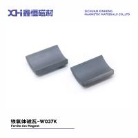 China High Coercivity Ferrite Motor Magnets For Automotive Motors With Anisotropy W037K for sale