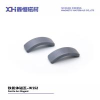 China Wet Molding Process Sintered Ferrite Magnet for Motorcycle Motor W152 for sale