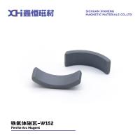 China Wet Molding Process Sintered Ferrite Magnet for Motorcycle Motor W152 for sale