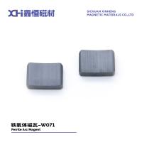 China Super Coercive Permanent Magnet Ferrite Ring For Automotive Motor Car Motor W071 for sale