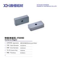 China Ferrite Motor Magnets Ceramic Motor Arc Magnets For Motorcycle F1009D for sale