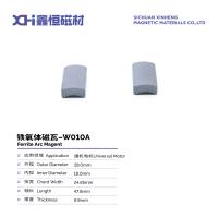 China Hard Permanent Magnet Ferrite Sintered At 1135℃ For Universal Motors W010A for sale