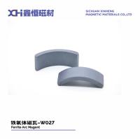 China High Temperature Sintered Segment Permanent Magnet Ferrite Is Used In Motorcycle Motor W027 for sale