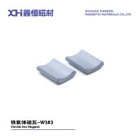 China 13-Hour High Temperature Sintered Permanent Magnet Ferrite For Motorcycle Motors W183 for sale