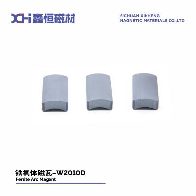 China Wet Molding Sintered Ferrite Magnet with High Density and Magnetic Anisotropy Preservation for Fan Motors for sale