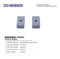 China Arc Strong Strontium Y30 Sintered Ferrite Magnet Y30 Y33 For Motorcycle F009C for sale