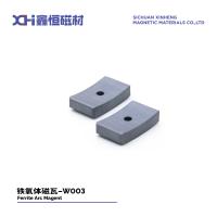 China Anisotropic Sintered Ferrite Permanent Magnet For Universal Motor W003 for sale
