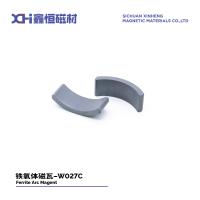 China Anisotropic Sintered Ferrite Magnet with Composite Ferrite Strontium Powder for Fan Motors Packed 370pcs Per Carton for sale