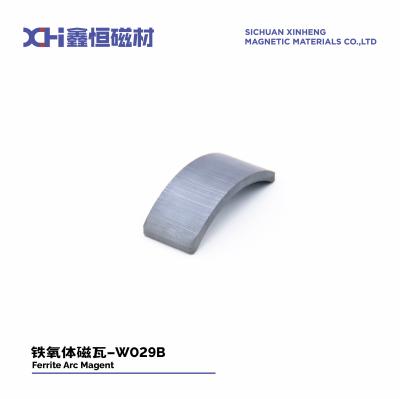 China Anisotropic Sintered Ferrite Magnet with Strong Magnetocrystalline Anisotropy and High Relative Density for Fan Motors for sale