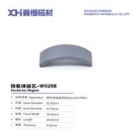 China Ground Ferrite Strontium Powder Pressed To Form Ferrite Magnet For Motorcycle Motor W029B for sale