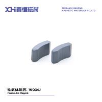 China Pressed Permanent Magnet Ferrite Anisotropic Sintered Magnet For Motorcycle Motor W034J for sale