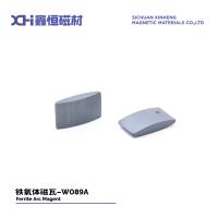 China Permanent Magnet Ferrite Sintered At 1135℃ High Temperature For Fan Motors W089A for sale