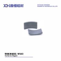 China Circular Arc Segment Type Hard Permanent Magnet Ferrite For Inverter Motors W163 for sale