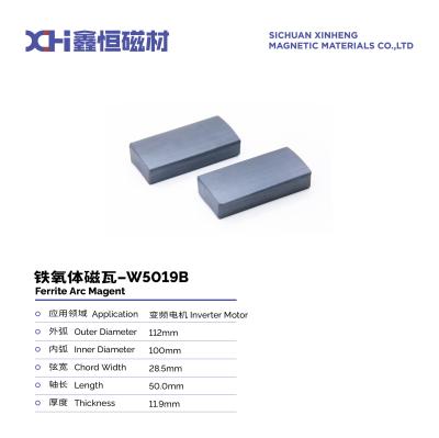 China Anisotropic Hard Permanent Magnet Ferrite For Inverter Motor W5019B for sale