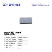 China Different Shapes Of Permanent Ferrite Magnet Can Be Used In Fan Motors W016E for sale