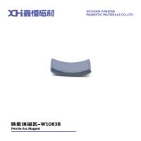 China Permanent Magnet Ferrite Tile for Motorcycle Base Motor W1083B for sale