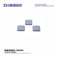 China Arc Segment Magnets Wet-Ground Permanent Magnet Ferrite For Universal Motor W2065 for sale