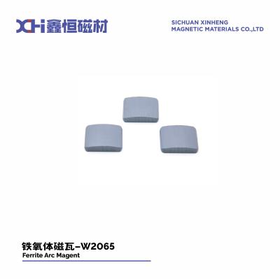 China Arc Segment Magnets Wet-Ground Permanent Magnet Ferrite For Universal Motor W2065 for sale