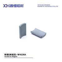 China Circular Arc Segment Permanent Magnet Ferrite For Motorcycle Motor W4136A for sale
