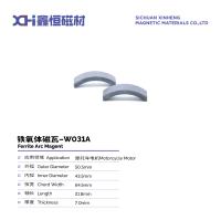 China Y30 High performance hard permanent magnet ferrite For Motorcycle Motor W031A for sale